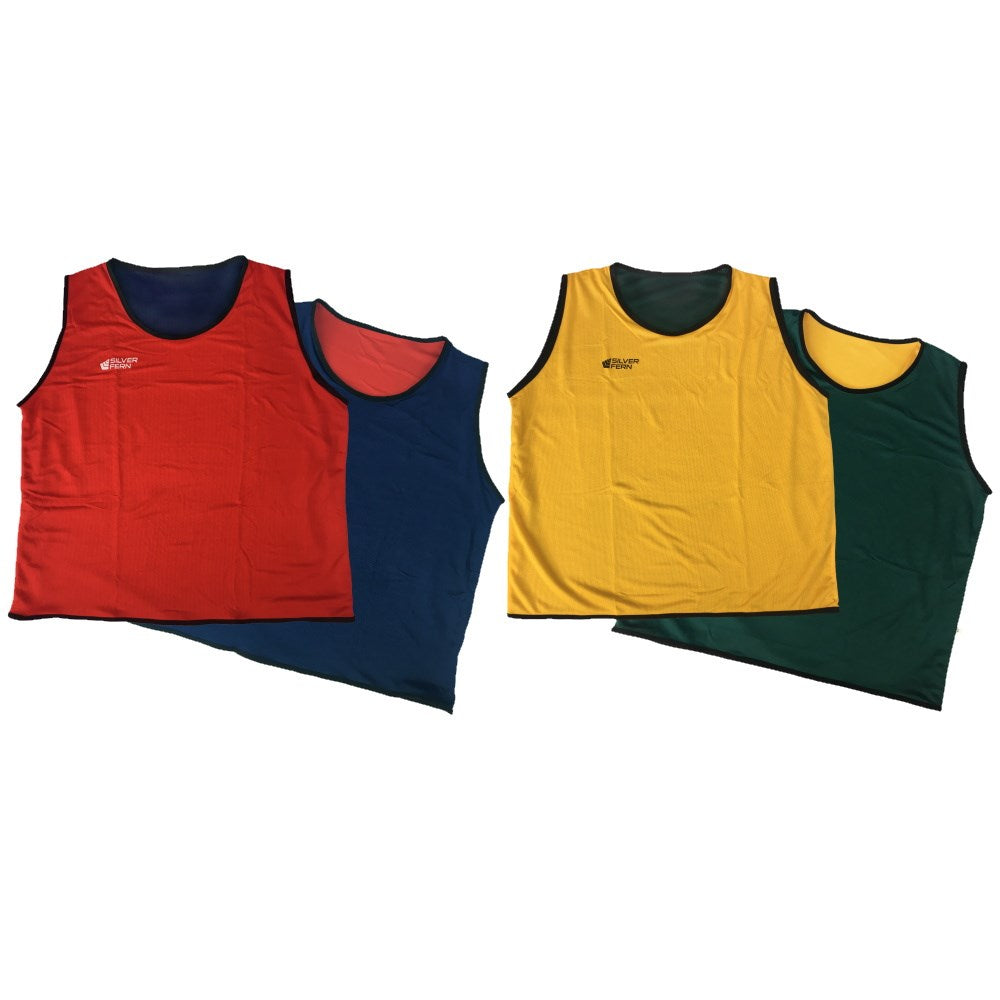 Silver Fern Heavy Duty Reversible Tackle Bibs – Edsports NZ