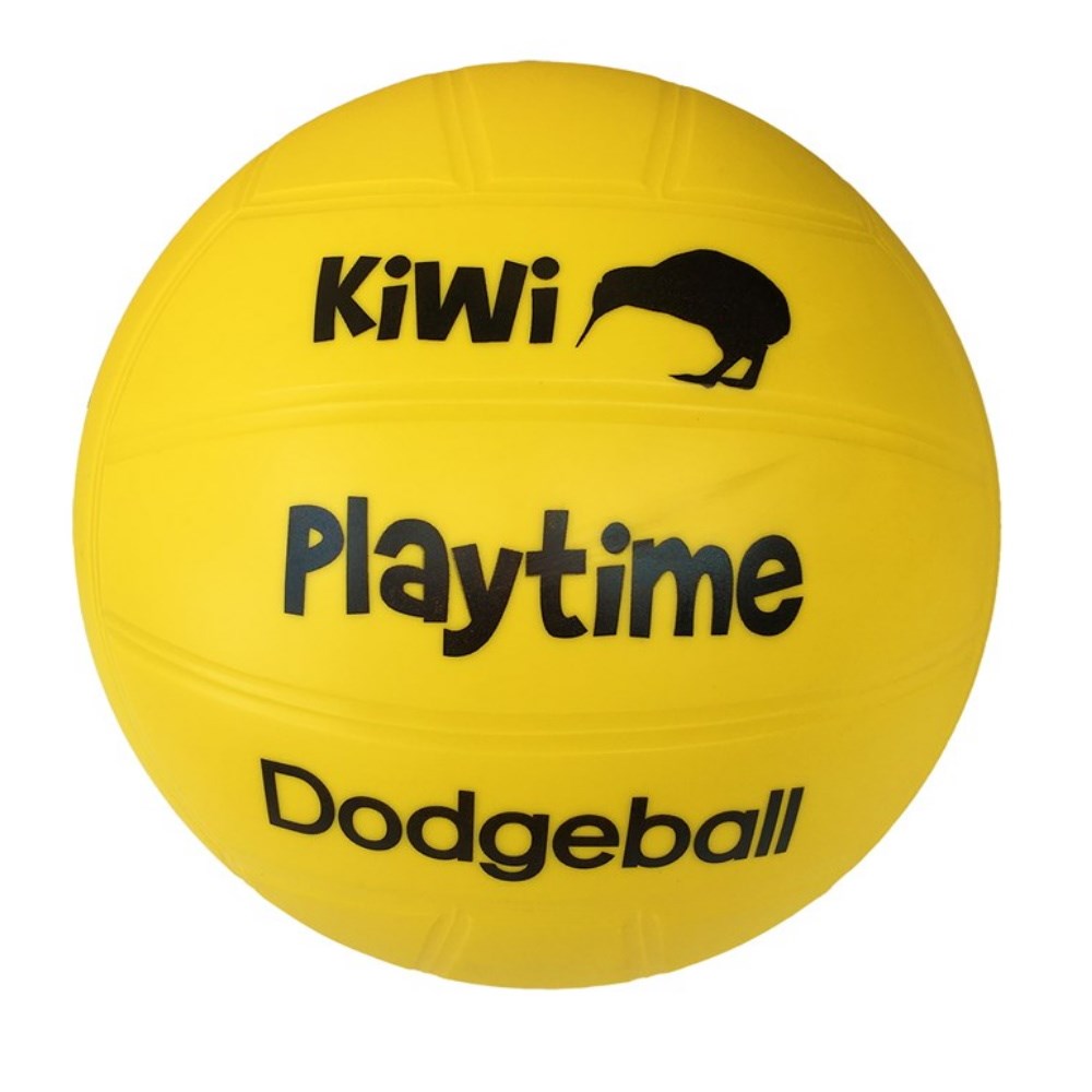 Kiwisport Yellow PVC Dodge Ball – Edsports NZ