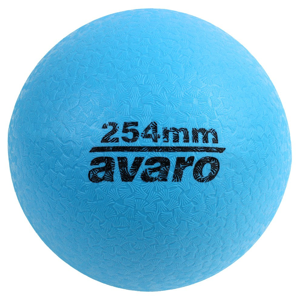Avaro PVC Playground Ball 10" (254mm) Blue – Edsports NZ