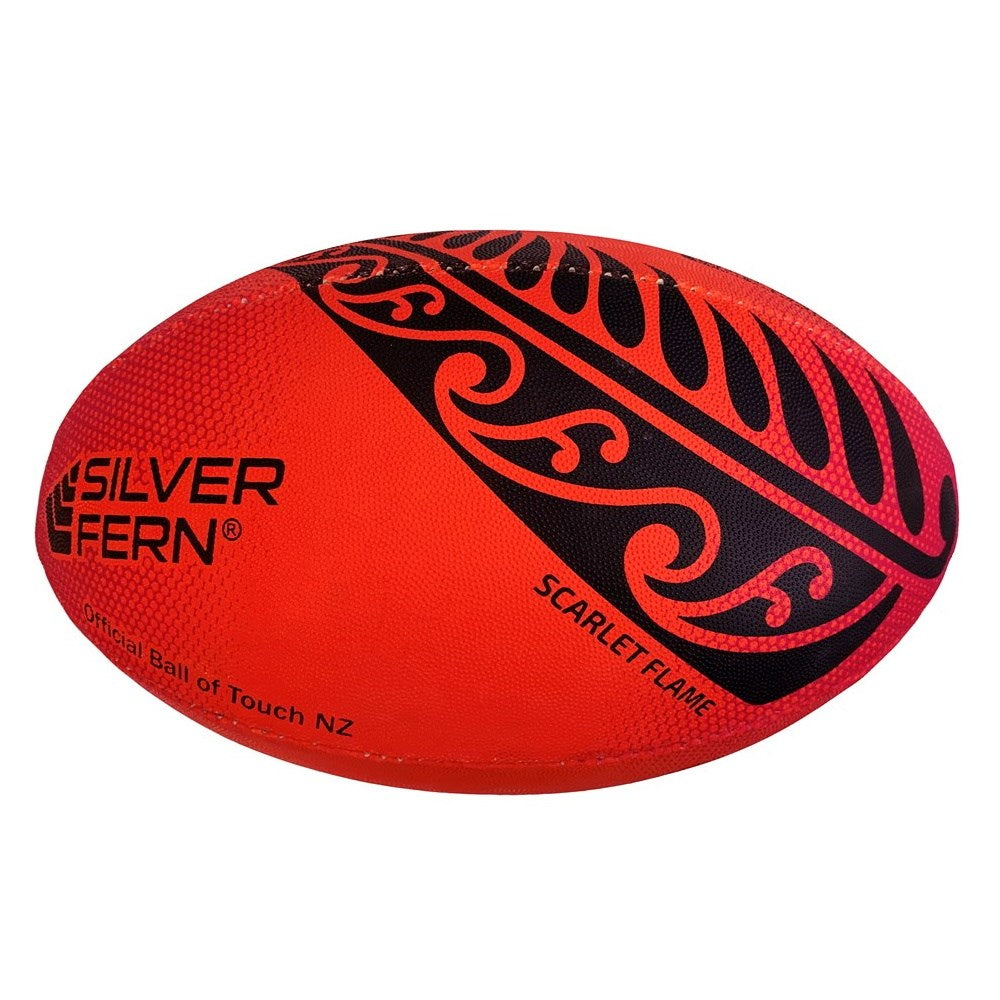 Silver Fern Scarlet Flame Touch Training Ball – Edsports NZ