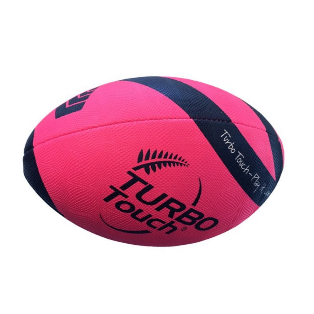 Silver Fern Fluro Pink Turbo Touch Ball Junior – Edsports NZ